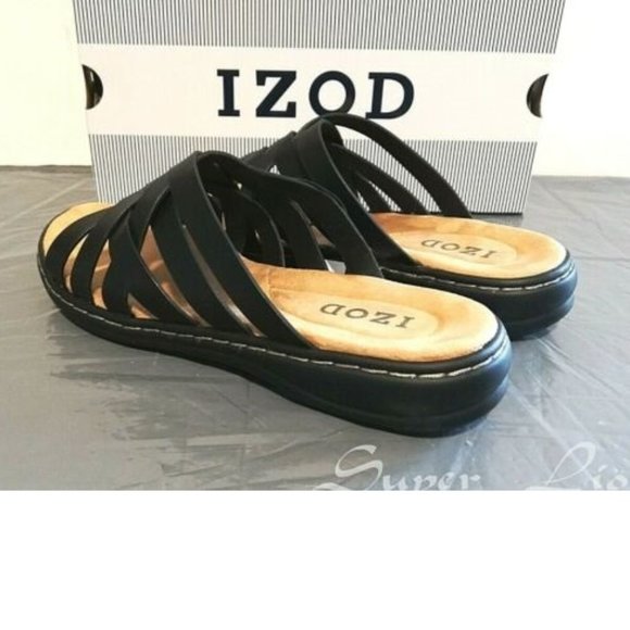 Izod | Shoes | New Izod Womens Slaight Slip On Sandals | Poshmark